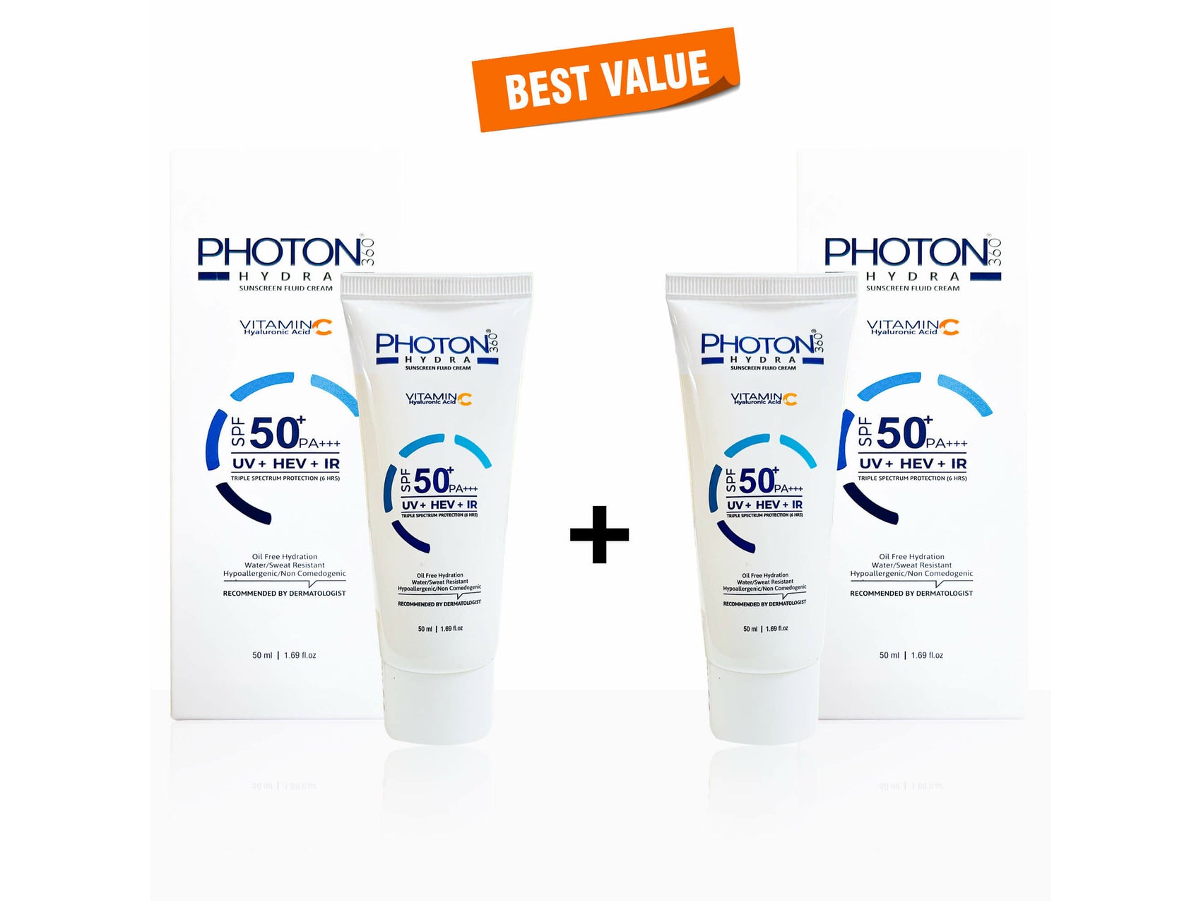 Buy Aclaris Photon 360 Hydra Sunscreen Fluid Cream SPF 50+ | Clinikally