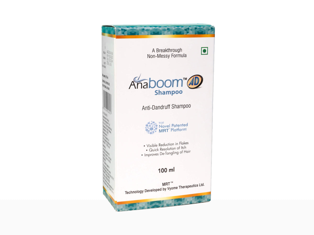 Buy Anaboom AD Anti-Dandruff Shampoo | Clinikally