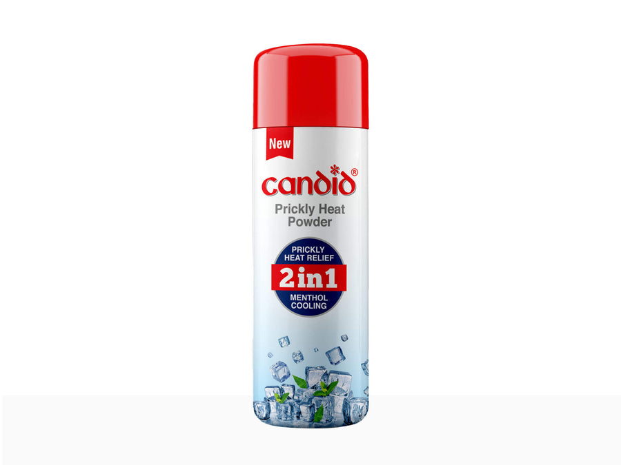 Buy Candid Prickly Heat Powder 2 in 1 Online at Best Price | Clinikally