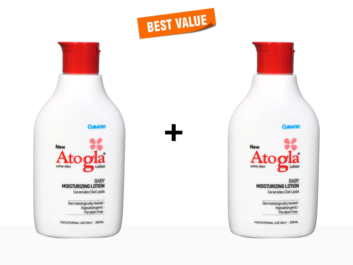 Buy Curatio New Atogla Baby Moisturizing Lotion Online | Clinikally