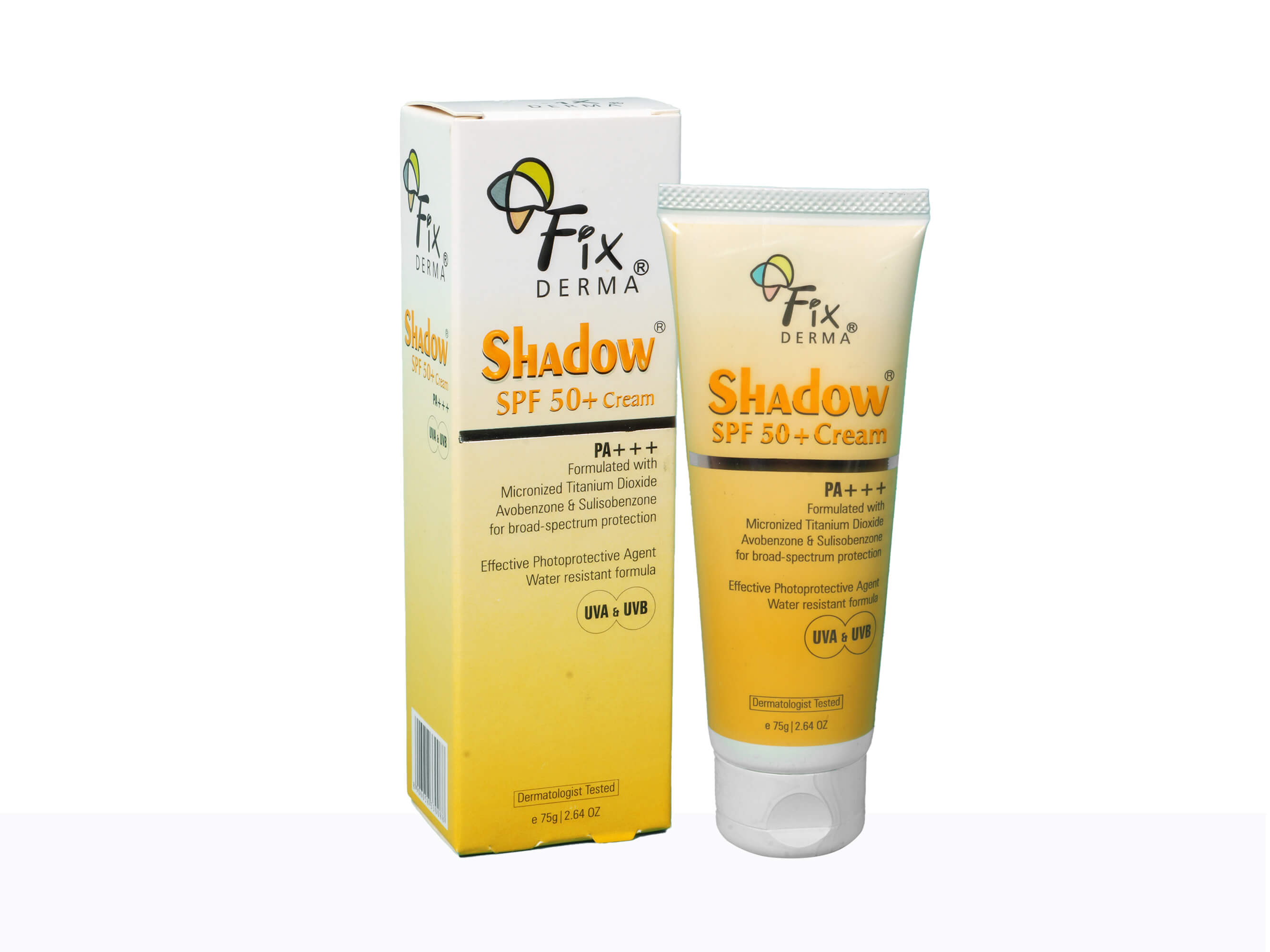 Buy Fixderma Shadow SPF 50+ Cream Sunscreen Online | Clinikally