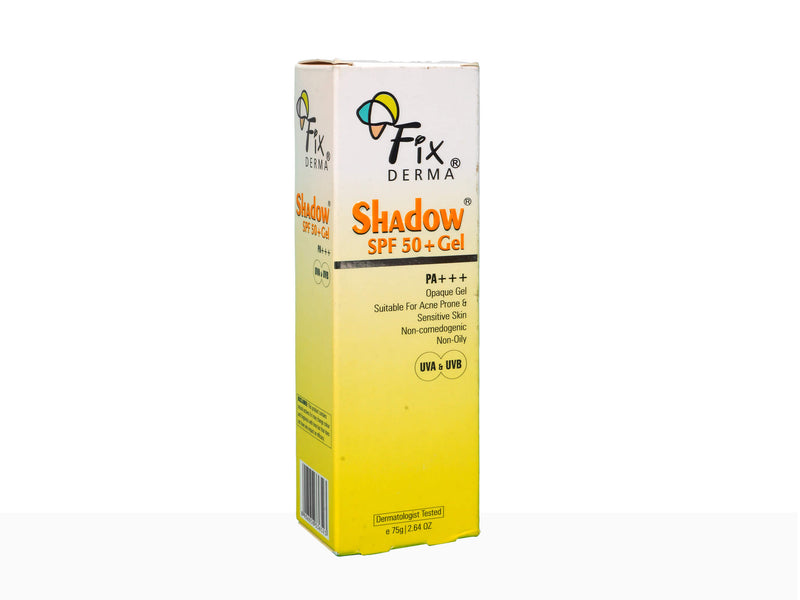 Buy Fixderma Shadow SPF 50+ Gel Sunscreen Online at Best Price | Clinikally