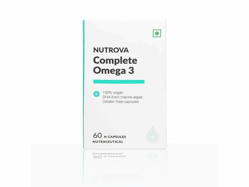 Buy Nutrova Complete Omega 3 Capsule Online at Best Price | Clinikally