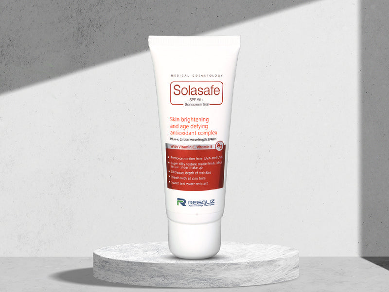 Buy Solasafe SPF 50+ Sunscreen Gel Online | Clinikally