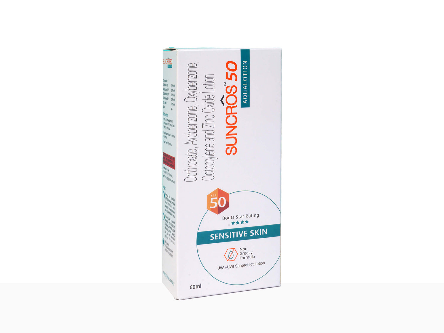 Buy Suncros Aqua Gel Sunscreen SPF 50 Online | Clinikally