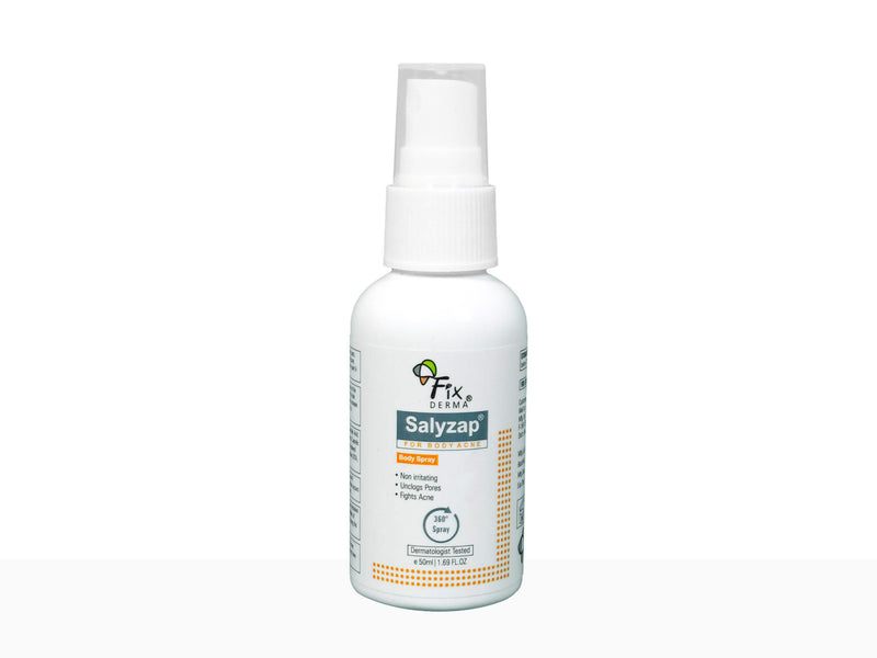 Buy Fixderma Salyzap Body Spray Online at Best Price | Clinikally