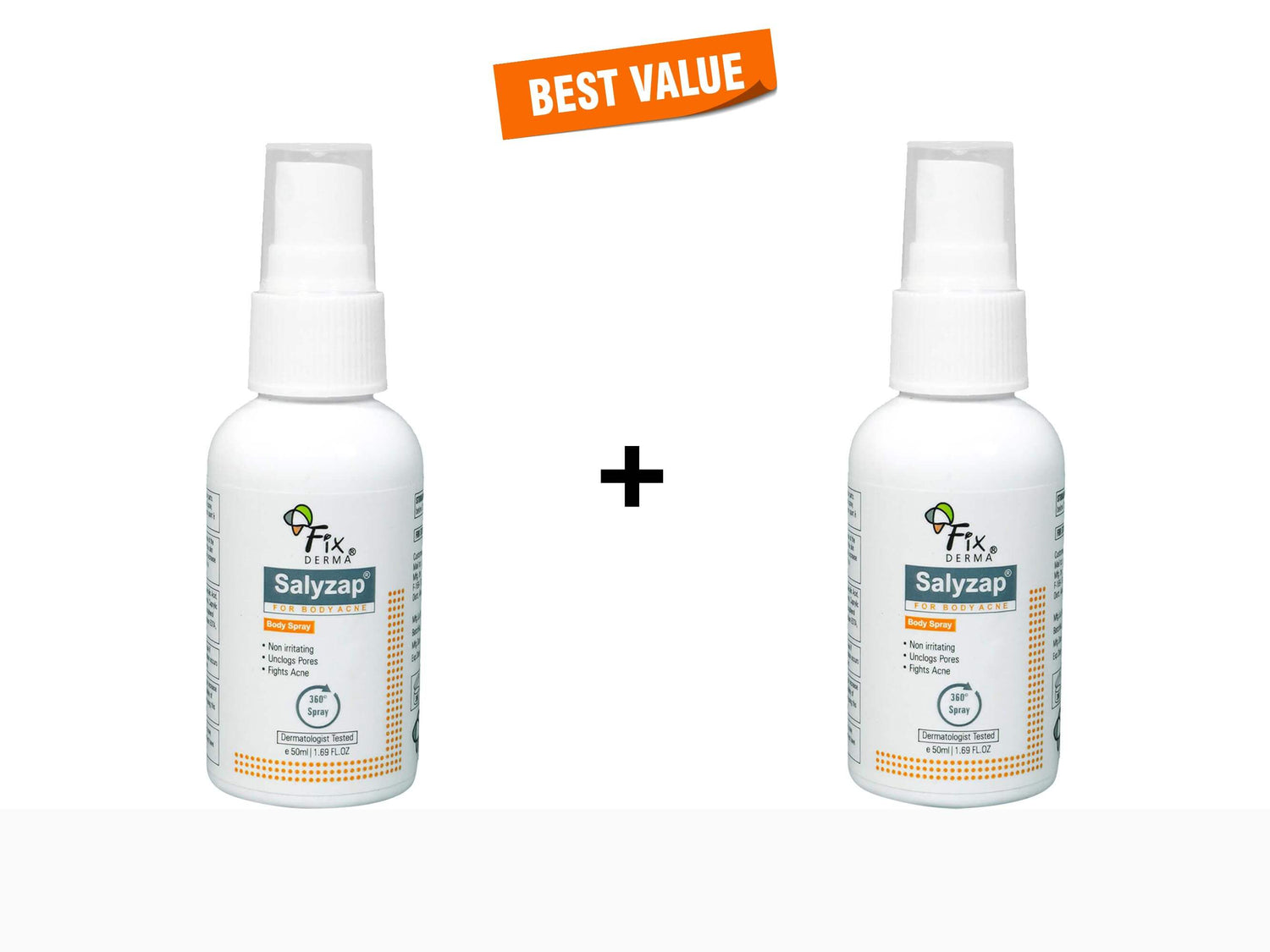 Buy Fixderma Salyzap Body Spray for Body Acne Online | Clinikally