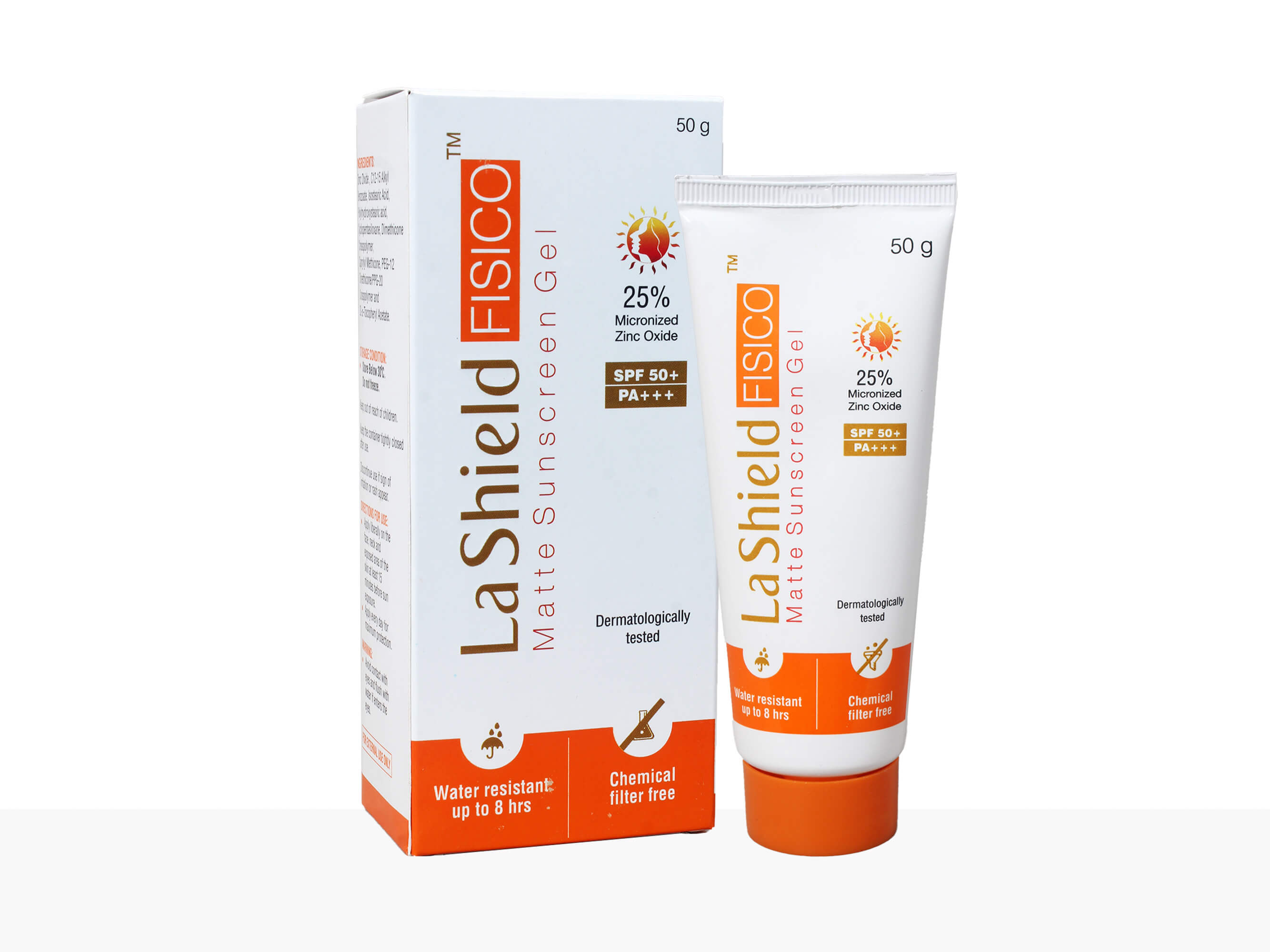 Buy La Shield Fisico Matte Sunscreen Gel SPF 50+ PA+++ Online | Clinikally