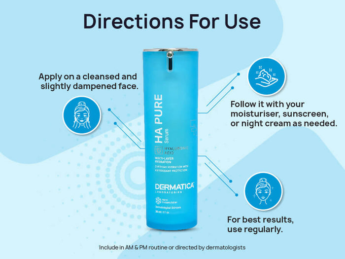 Buy Dermatica HA Pure Serum Online at Best Price | Clinikally